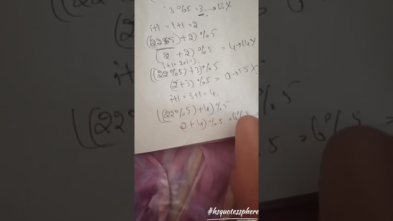 Hash table implementation with linear probing with python code.