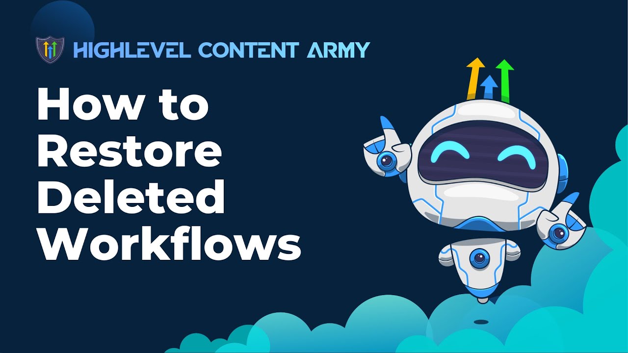 How to Restore Deleted Workflows