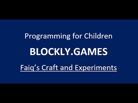 Programming for Kids | Series 1 Episode 1 - Learn how to code using Google Blockly