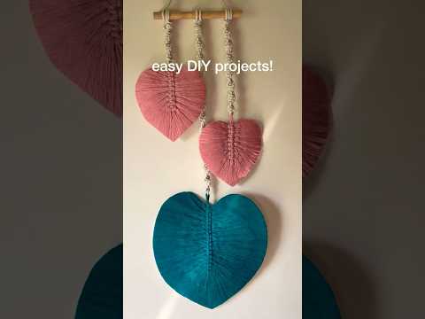 Easy DIY Macrame Leaf Wall Hanging ๐ฟ | Step-by-Step Tutorial for pretty Home Decor ๐ก #macrameleaf