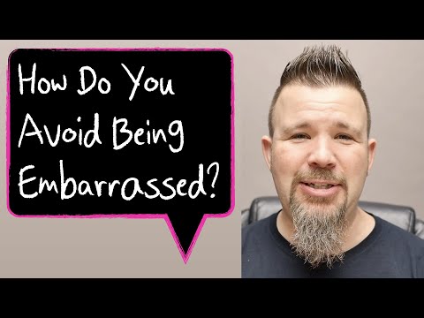 How do you avoid being embarrassed? | Words for the Wise