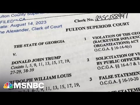 Why did Georgia indictment happen in Fulton County?