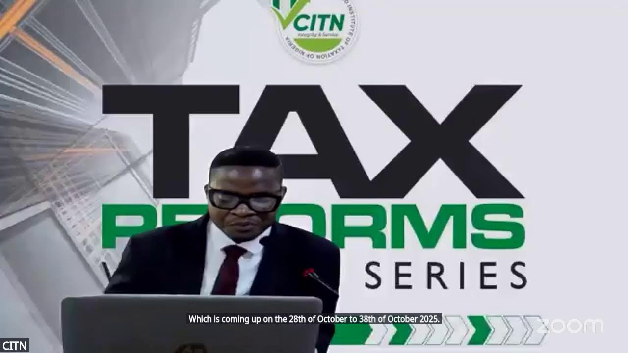 12th Deep-Dive Webinar on Nigeria’s New Tax Laws