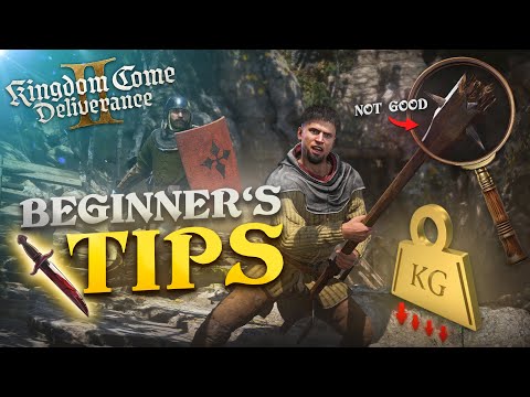 Kingdom Come Deliverance 2 - 25 Essential Beginner's Tips & Explanations (Gameplay Mechanics Guide)????