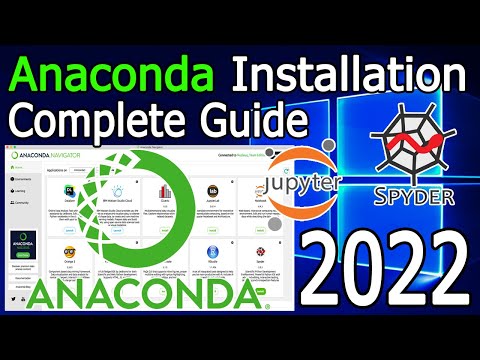 Install Anaconda Python, Jupyter Notebook, Spyder on Windows 10/11 [2022 Update] Anaconda Navigator