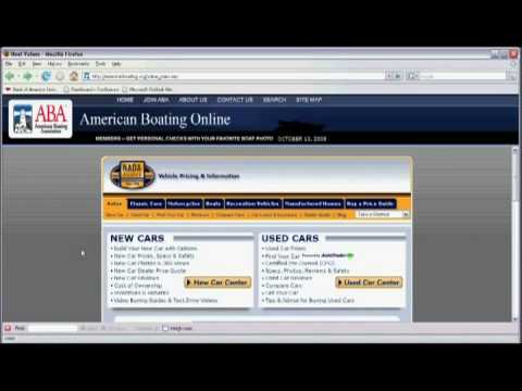 Internet Tools & Uses : How to Find the Value of a Boat Online
