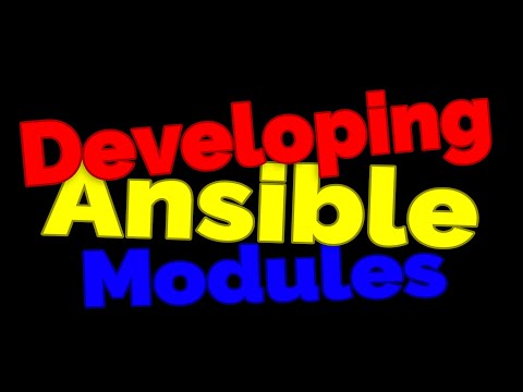 PCEP: Developing Ansible Modules