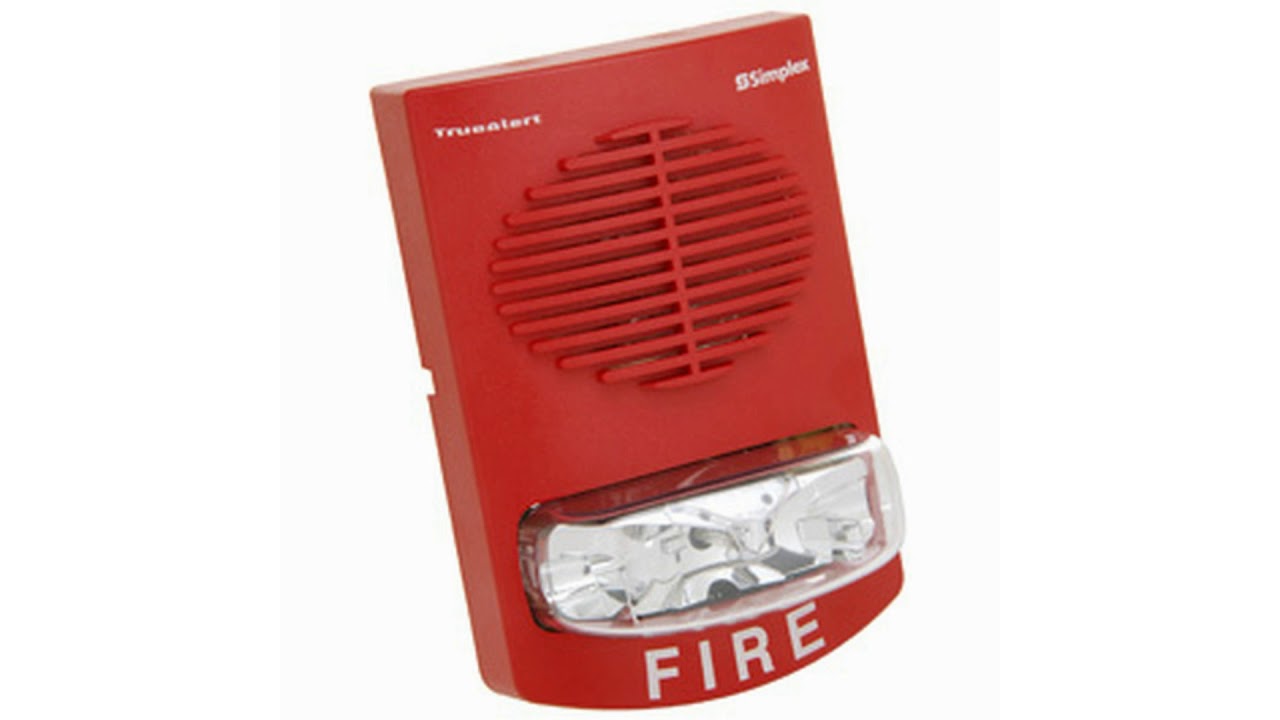 Simplex voice evacuation message