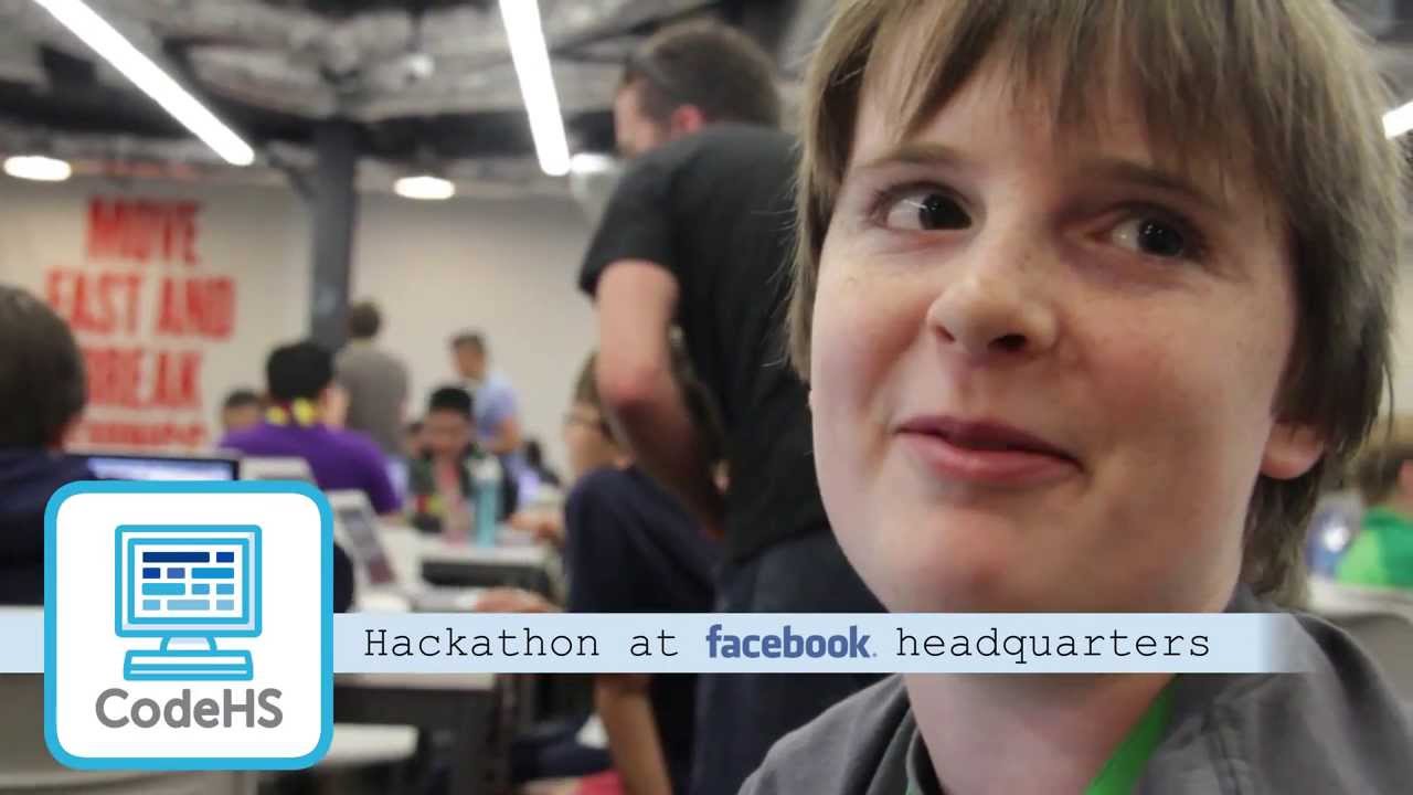 CodeHS Hackathon at Facebook for CSEdWeek