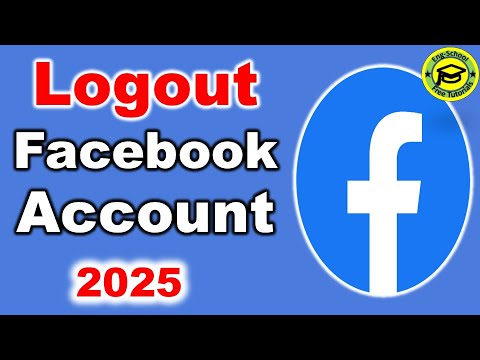 how to log Out a Facebook account? 2025 UPDATE