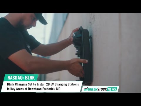 Blink Charging ($BLNK) Set to Install 20 EV Charging Stations in Key Areas of Downtown Frederick MD