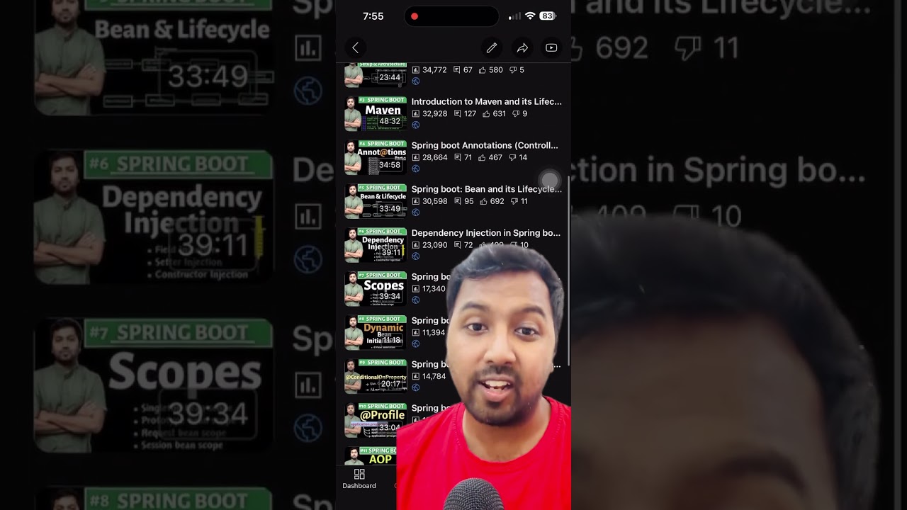 Backend Software engineer java framework, SpringBoot playlist #springboot #softwaredeveloper