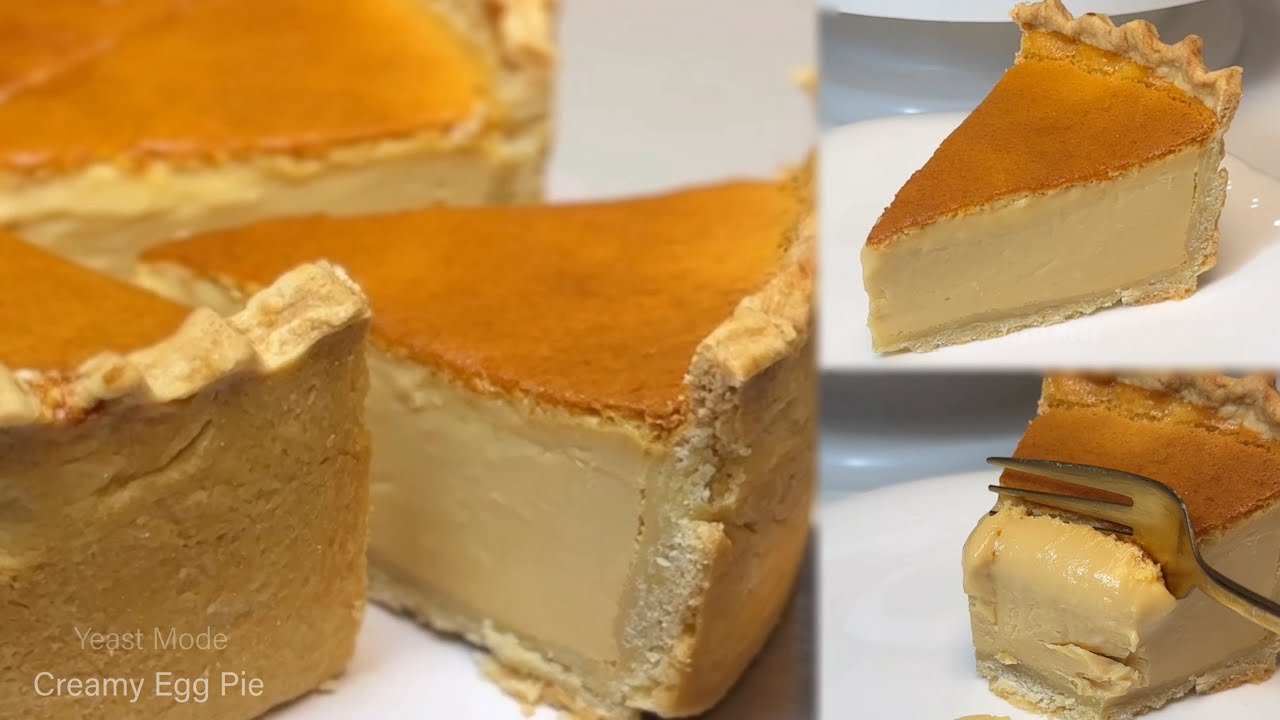 CREAMY EGG PIE Recipe