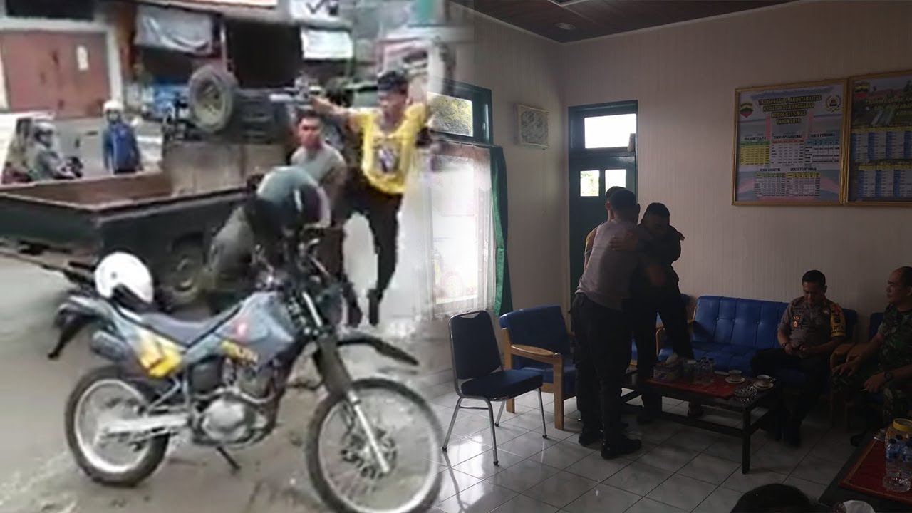 Viral Video Perkelahian Oknum Tni Dan 2 Oknum Polisi Di Nias Telah