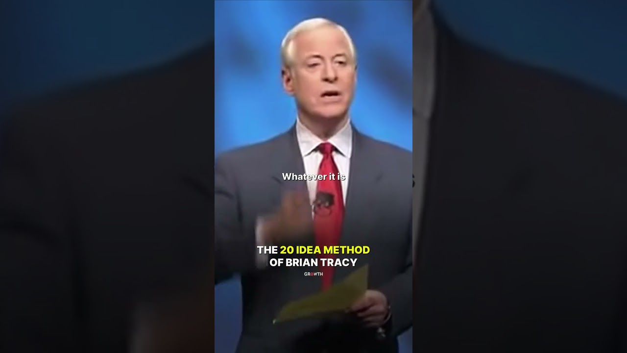 The 20 IDEA METHOD of Bryan Tracy.