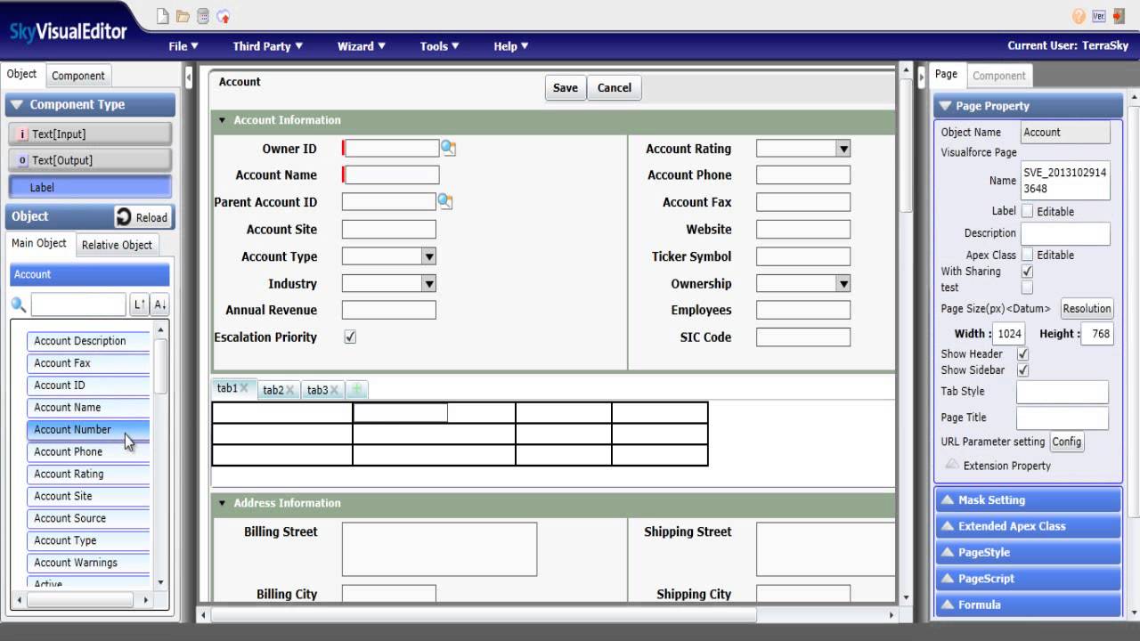 Using the PanelGrid Component