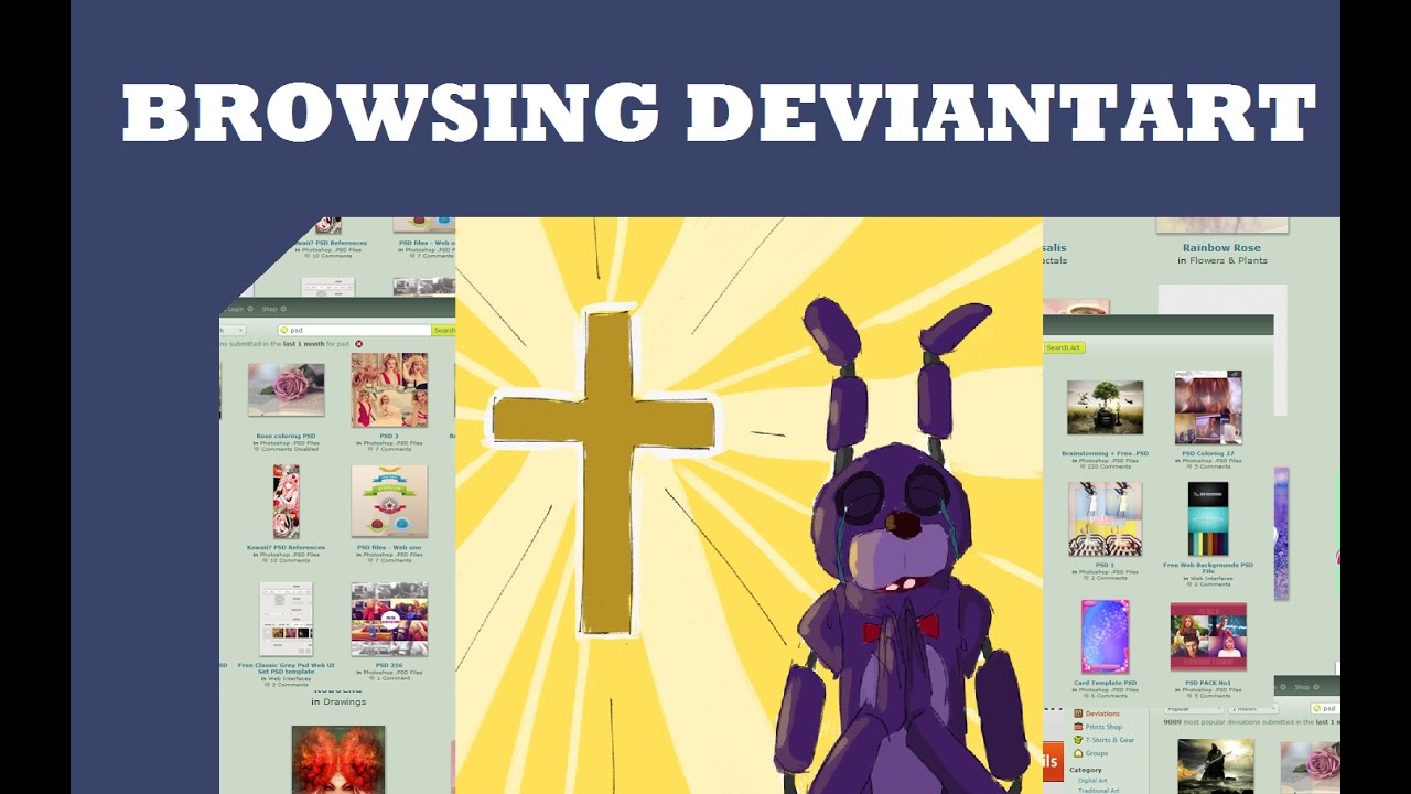 Browsing Deviantart: Biblical Art