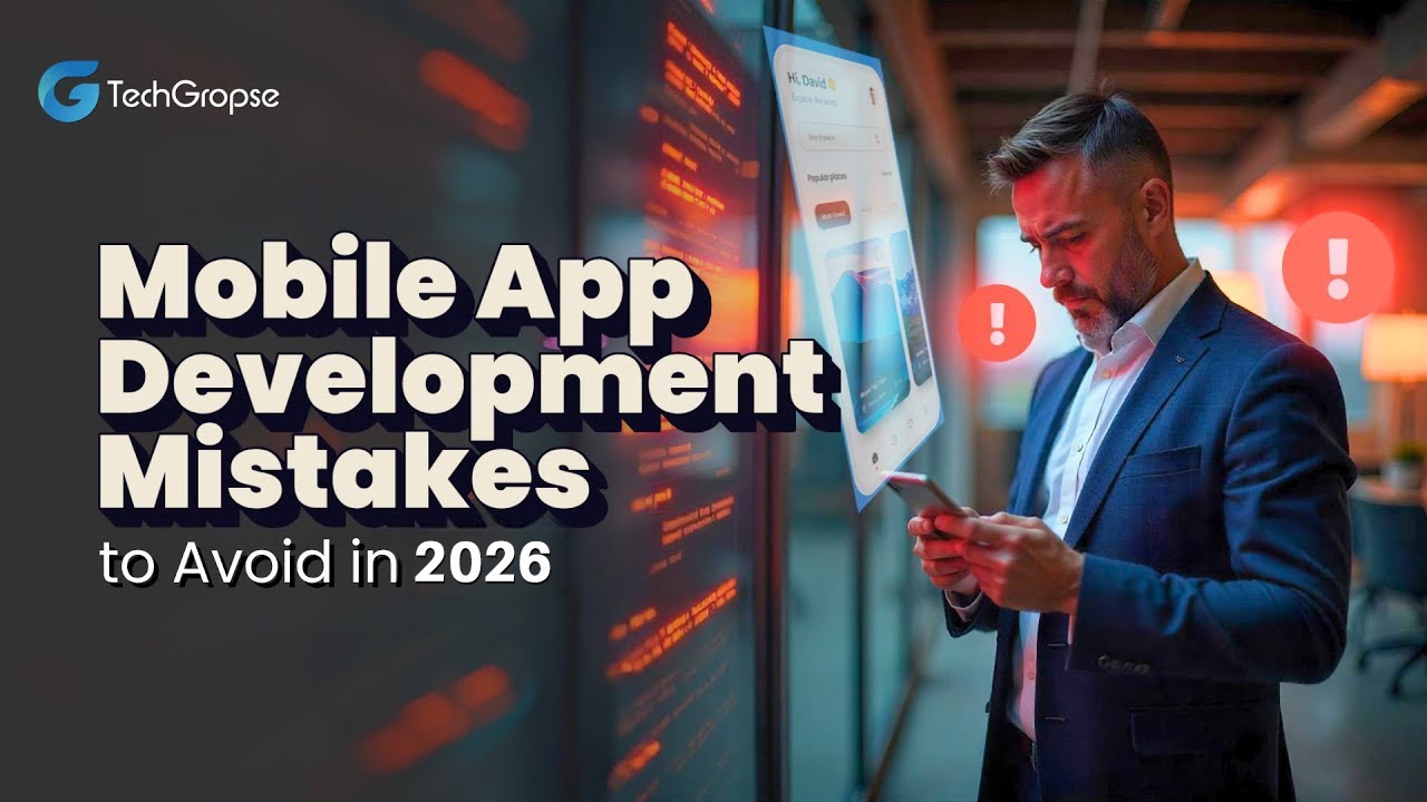 Mobile App Development 2026 | App Development Mistakes | Mobile App Tips | TechGropse