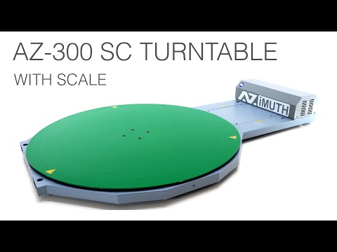 Stretch Wrap Turntable Low Profile - AZIMUTH