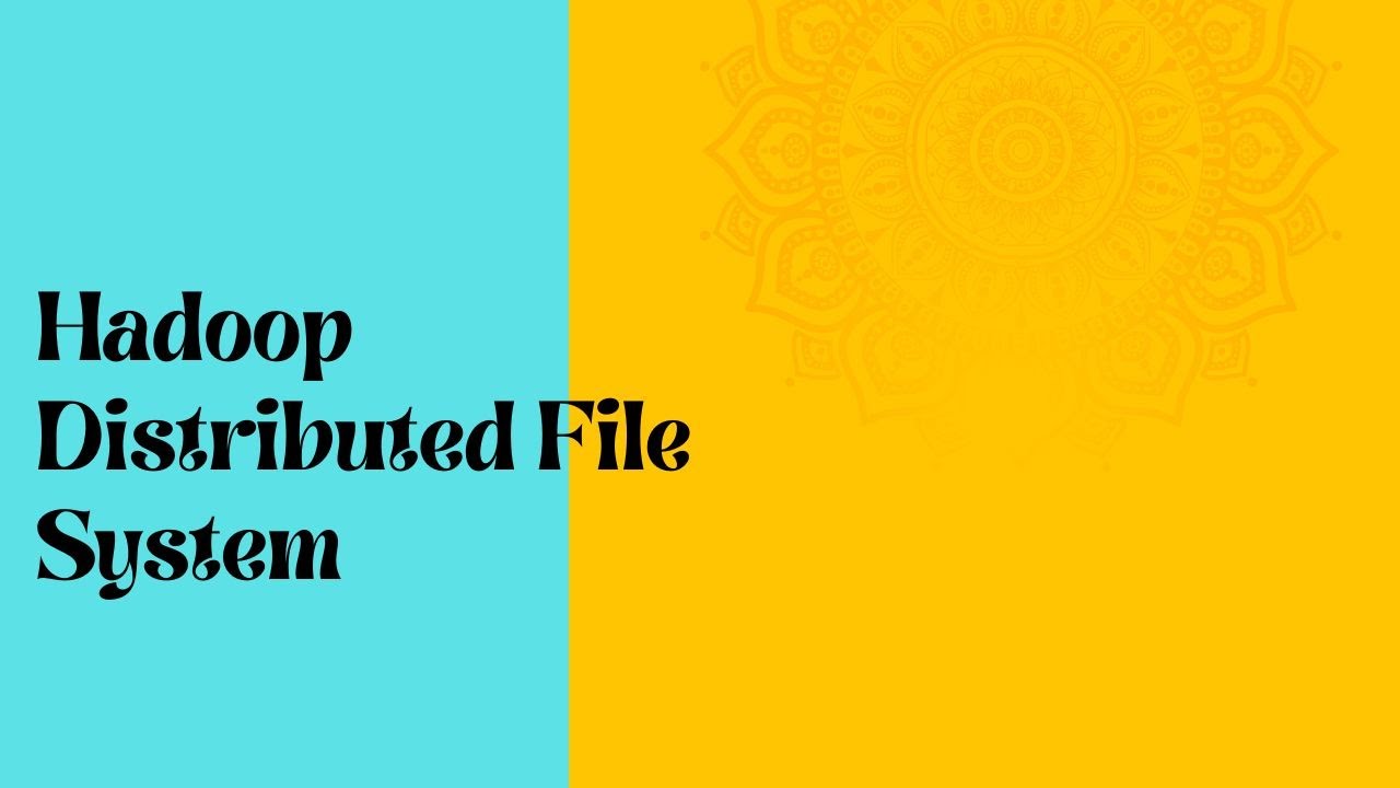 Hadoop HDFS Architecture