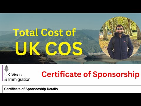 Actual Cost of UK COS| NHS Jobs Certificate of Sponsorship Fee| UK COS|