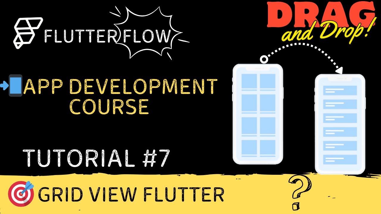 Flutter GridView - How to Use Grid Layout? | Flutter Widget Tutorial #gridview #listview#flutterflow