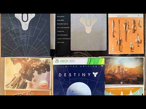 Destiny 1 Xbox 360 Limited Collector's Edition Unboxing 2023