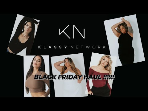 Klassy Network black friday haul!!