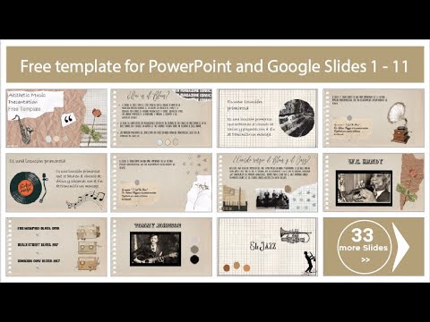 Free Aesthetic Vintage Template for PowerPoint, Google Slides and Canva