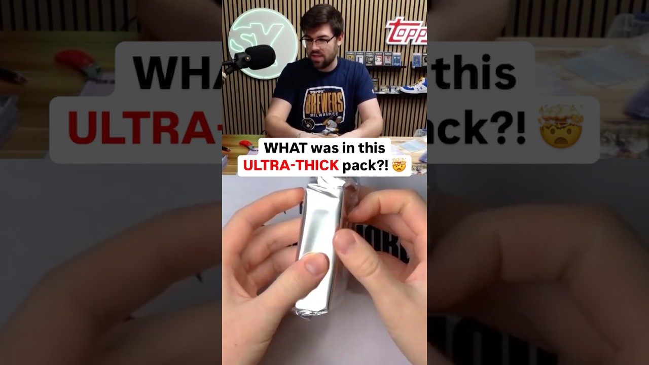 MASSIVE pull from ULTRA-THICK pack!! 🔥🔥 TEN autos on ONE card!!! 👀