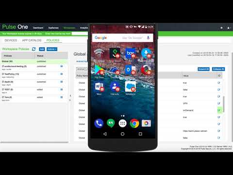 Demo: Android Always-on and on-demand VPN