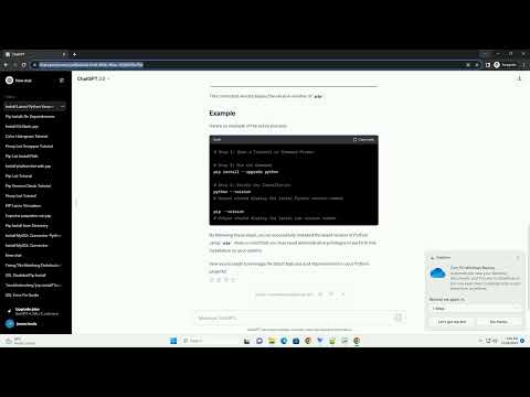 pip install latest python