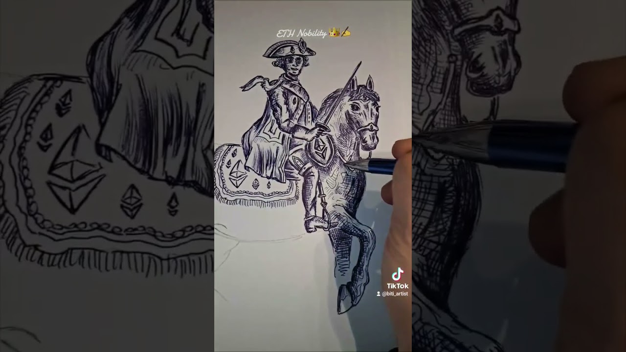 #ETH Nobility ✍️👑 #NFT #drawing #art #openseanftart #opensea