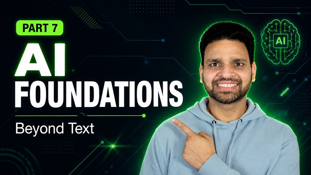 Generative AI Foundations | Beyond Text (Part 7)