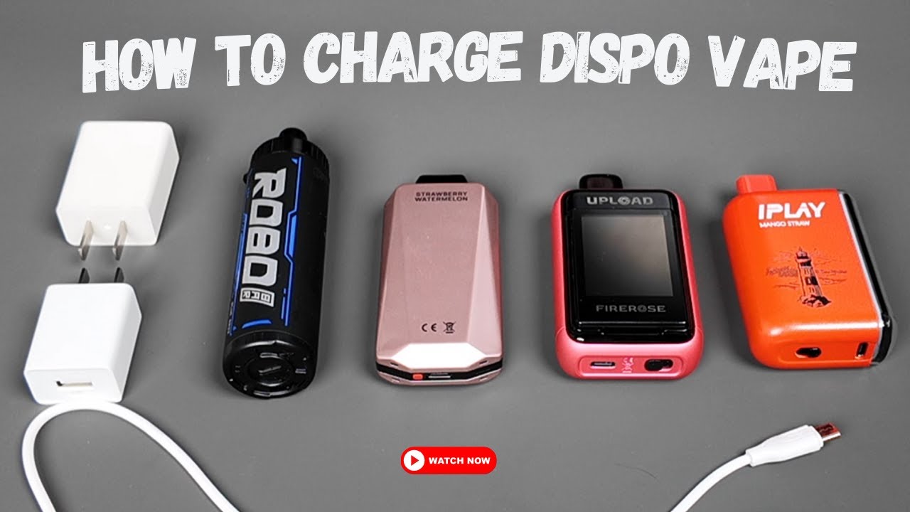 How to charge your disposable vape 🔋Safe Charging 101