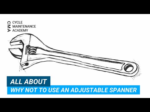 Why You Shouldn't Use An Adjustable Spanner On A Bicycle?