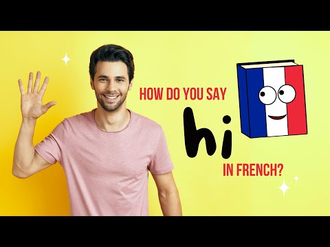 How to Say “Hi” in French 👋🇫🇷 | Salut = Hi & Bye Explained for Beginners