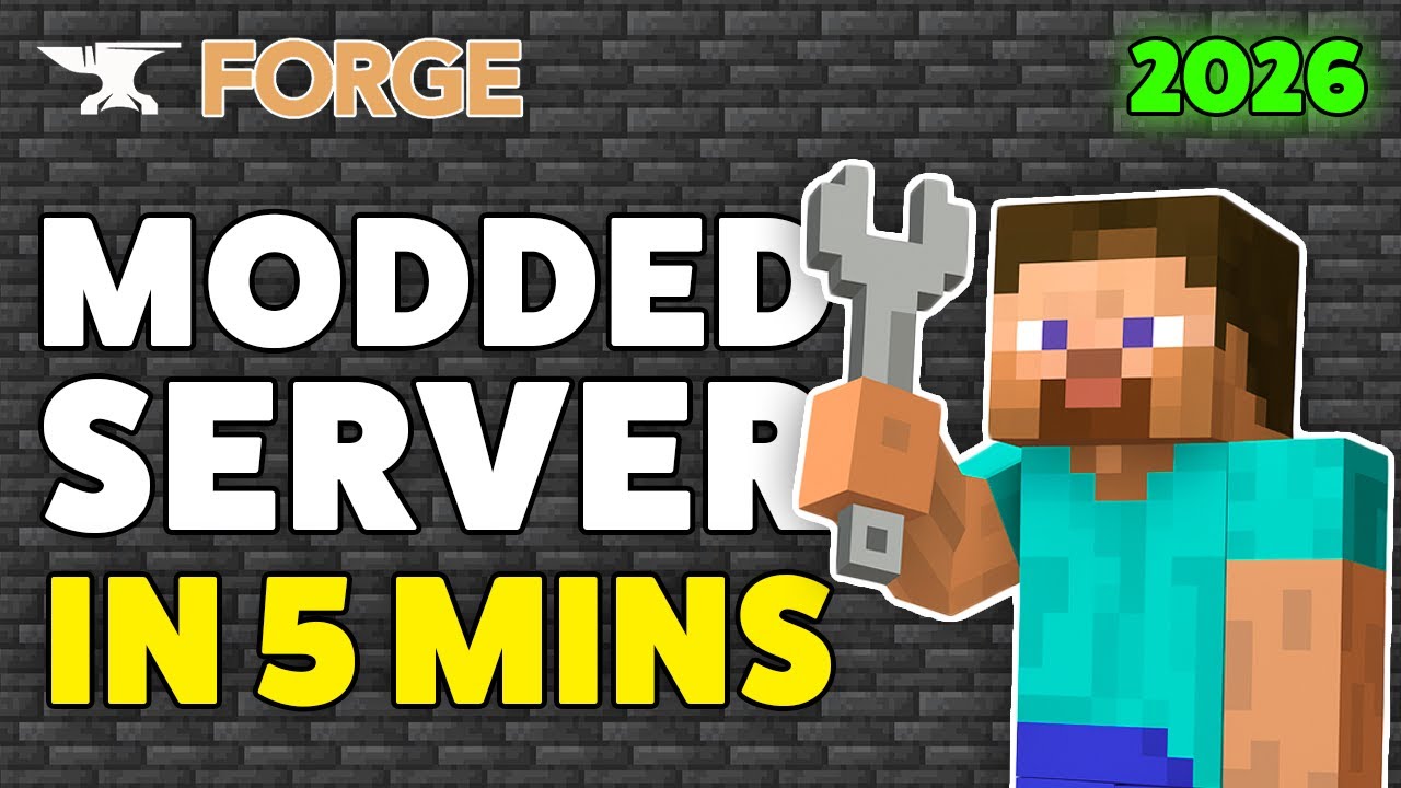 How To Make a Modded Minecraft Server in 2026 – Full Forge Setup, Mods, And Hosting Guide