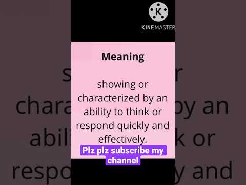 Learn English/Quick-witted meaning/Learning paths 69#shorts #viral @SpokenEnglishGuru @SaintMSGInsan