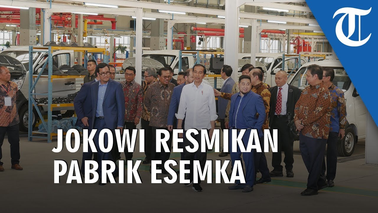 Jokowi Resmikan Pabrik Otomotif PT Solo Manufaktur Kreasi Esemka ...