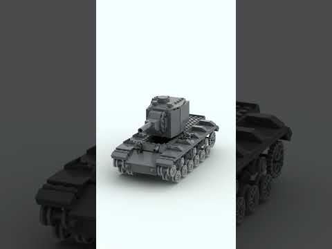 Lego KV-2 Tank MOC (654)
