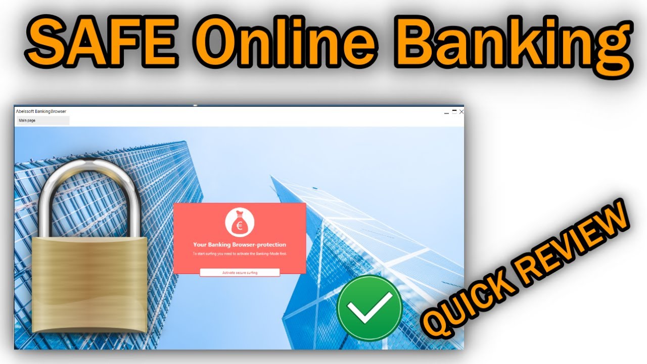 Safe Online Banking - Best Phishing and Keylogging Protection (CHIP Banking Browser 2023)