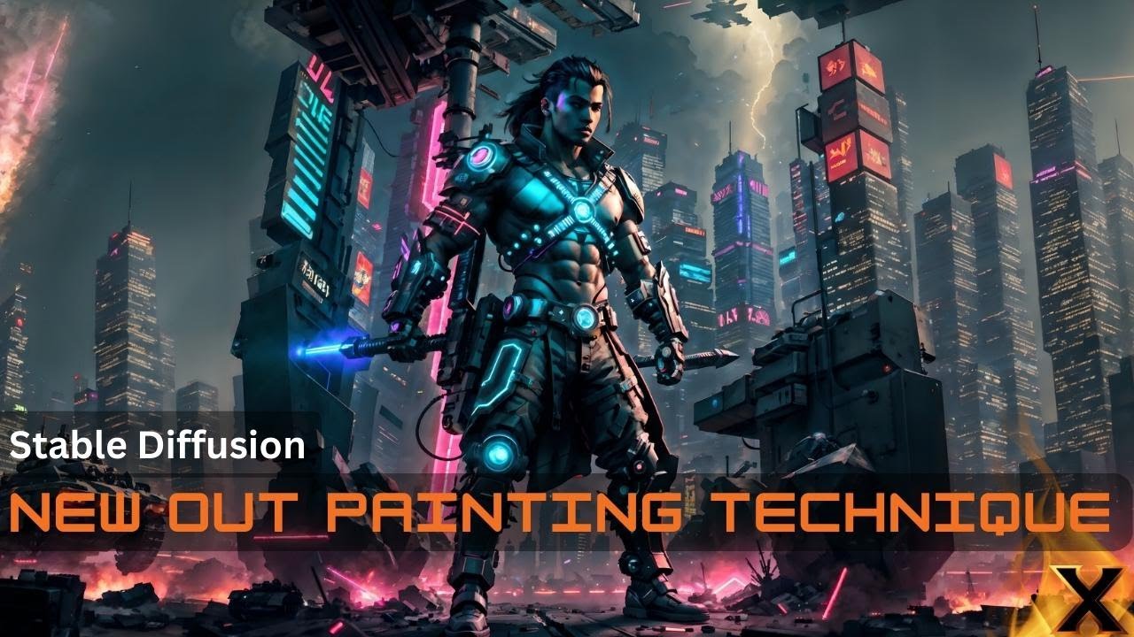 🎨 Unleash Your Artistic Potential: Master the New Stable diffusion Out Painting Technique!