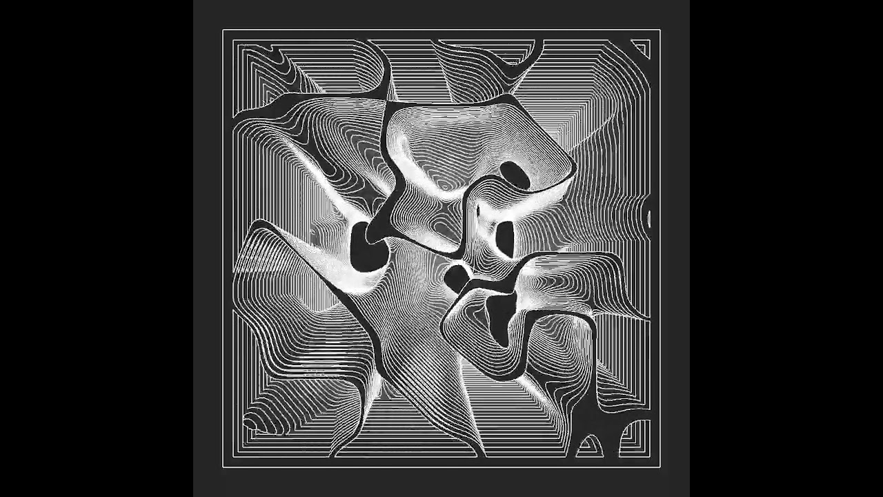 Net frame. #openframeworks #programming #creativecoding