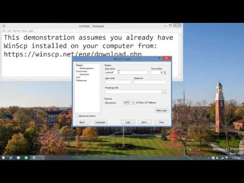 Copying files To/from Linux using WinScp