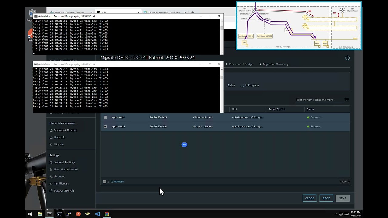 Move from VLANs to Cloud Networking with VMware Cloud Foundation