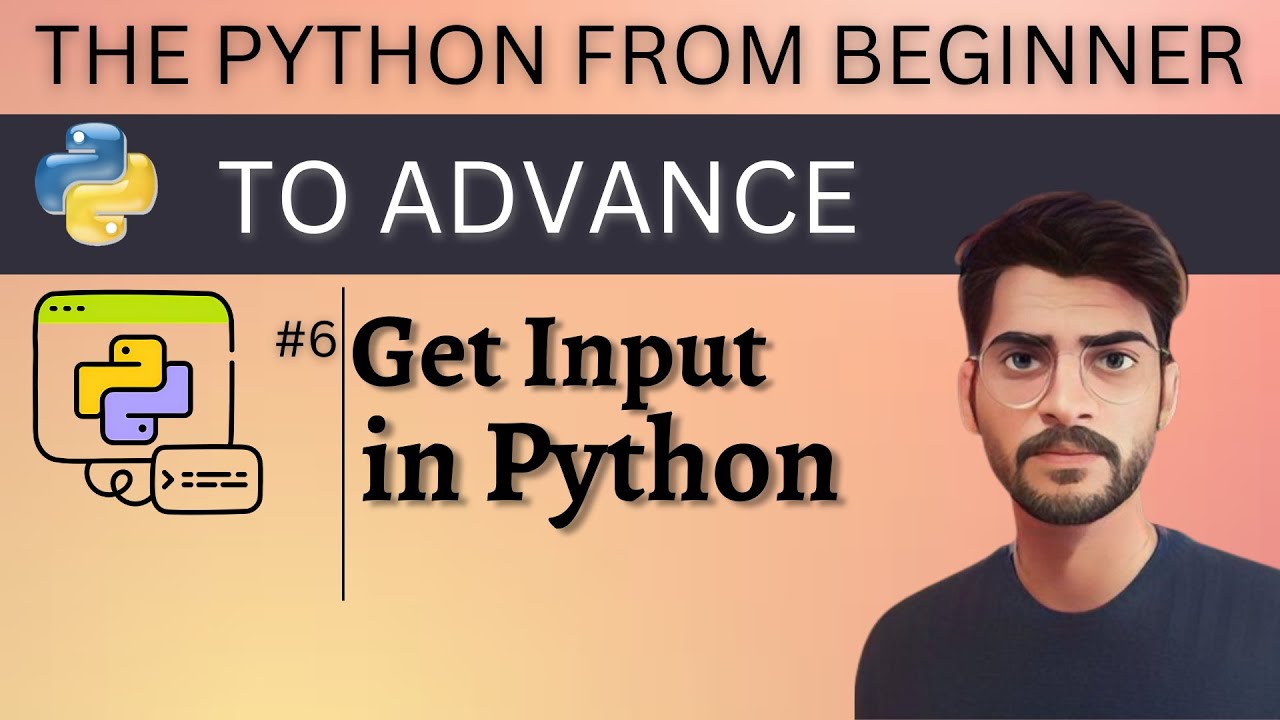 Input in python | python input function | 5Python Tutorial from Beginner to Advance #6
