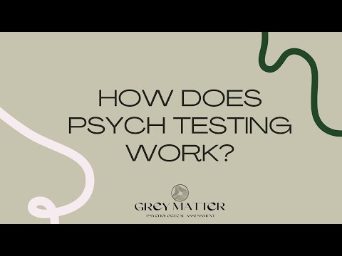 How Does Psychological Testing Work?