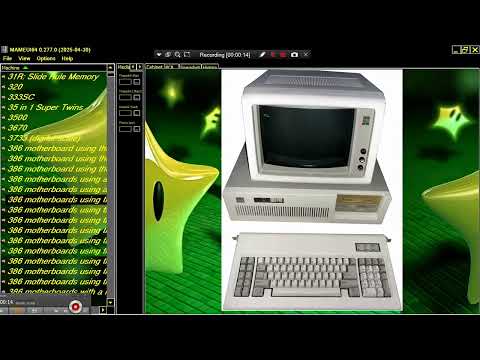 ATTRACT MODE MAME MESS 386SX Ali M1419 B Chipset 199x Unknown IBM PC AT 5170 CLONE PROBLEM BOOT STAR