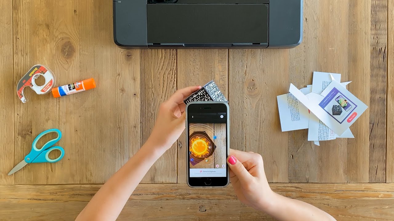 Making the paper Merge Cube | #mergecube